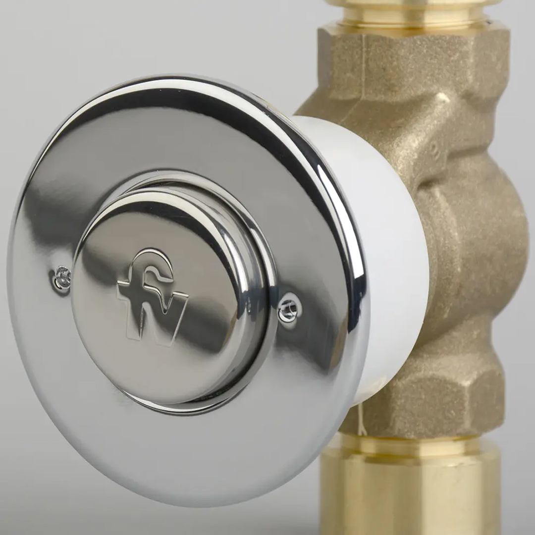 Llave Pressmatic Antivandálica Pared - 0344-CR - FV GRIFERIA
